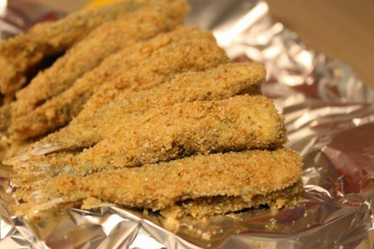 Filetti di alici dorate, un'alternativa croccante e sprint!