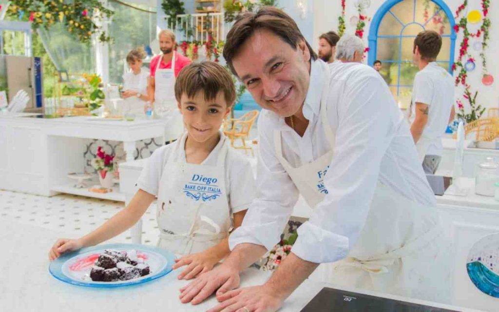 Benedetta Parodi figlio | Diego identico al padre Fabio Caressa FOTO