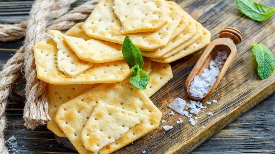 Crackers tipo Tuc | fragranti e profumati una ricetta sprint e facile