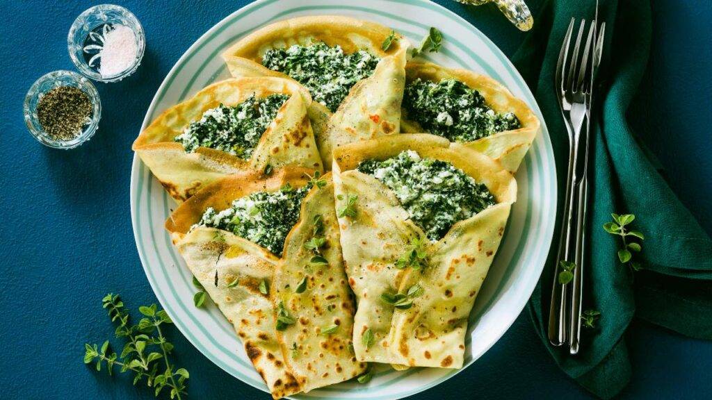 Crespelle ricotta e spinaci ricetta preparazione ingredienti