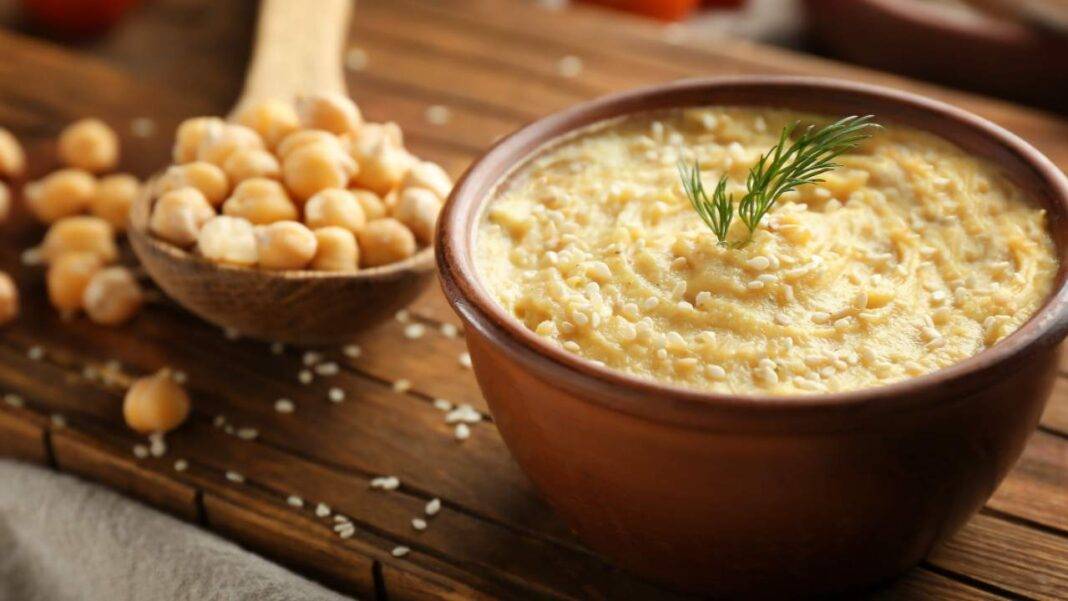 Hummus di ceci ricetta preparazione ingredienti cottura