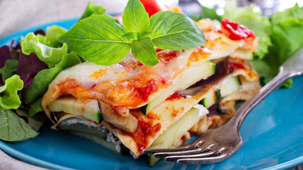 Lasagne alle verdure e ai formaggi ricetta preparazione
