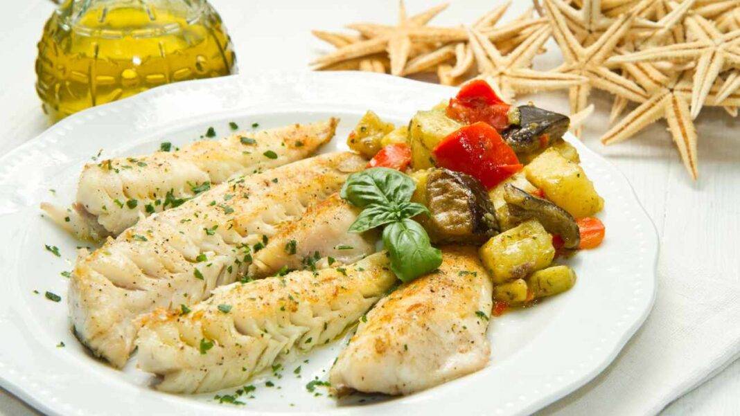 Filetti di pesce con verdure | Secondo salutare e leggero