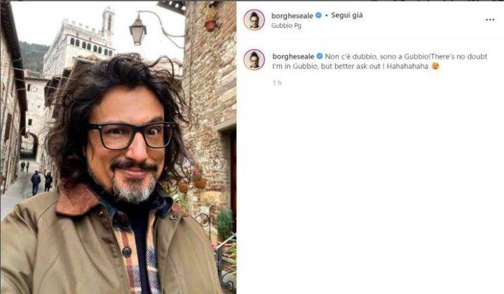 Alessandro Borghese sul set di Don Matteo? La foto dello chef scatena i ...