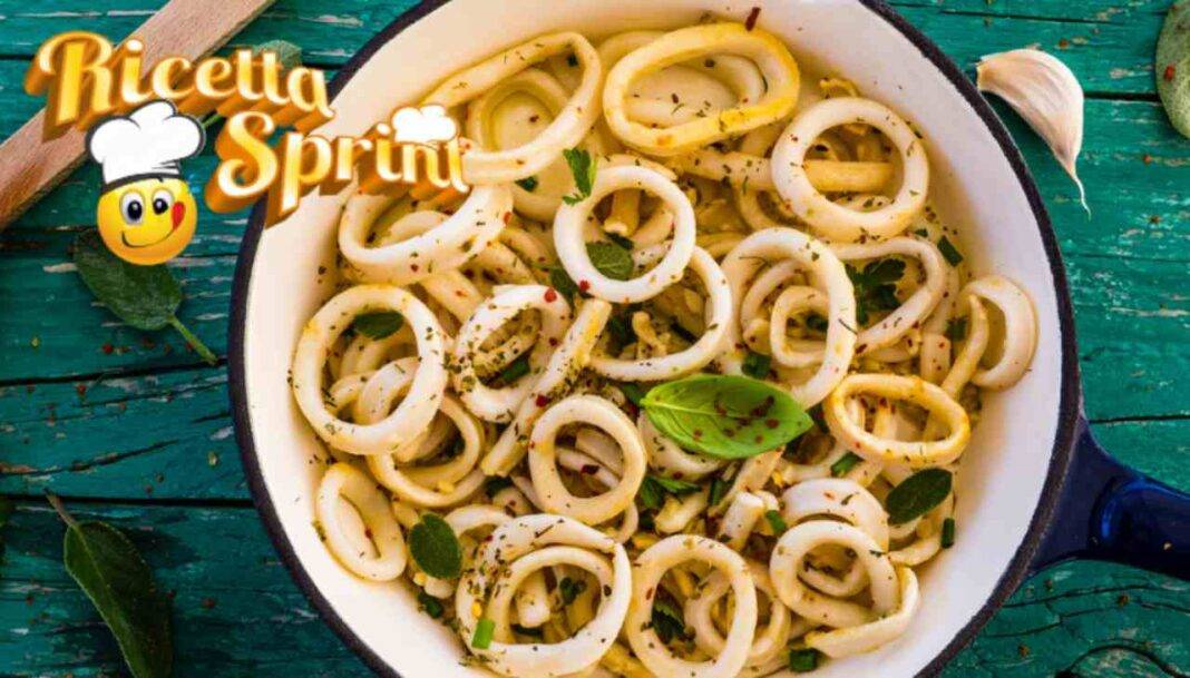 Calamaretti croccanti in padella pronti in 10 minuti - RicettaSprint.it