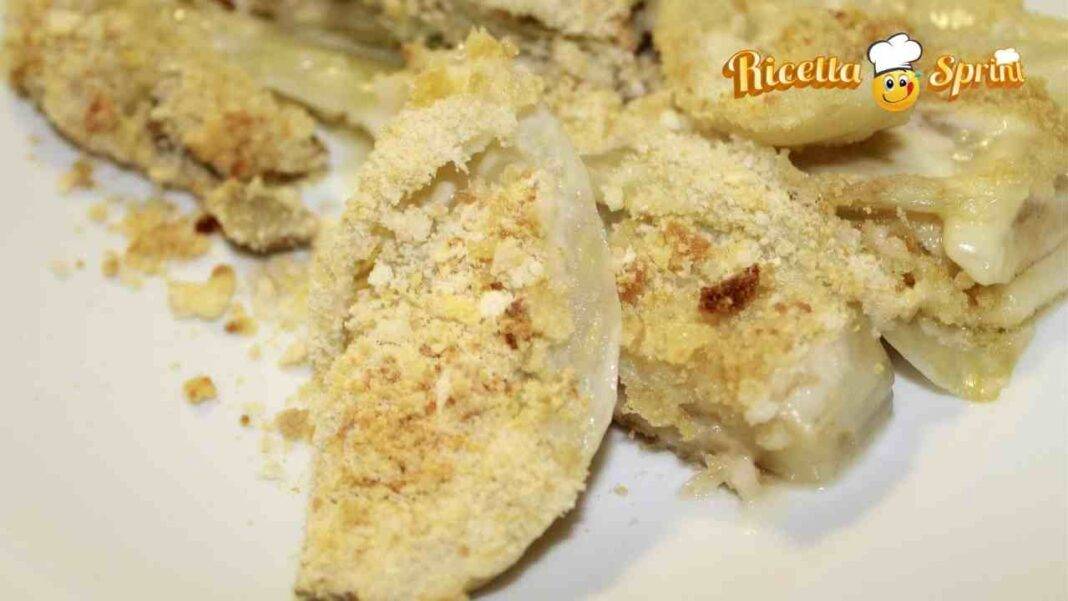 Finocchi cotti in padella con tanto parmigiano filante - RicettaSprint.it