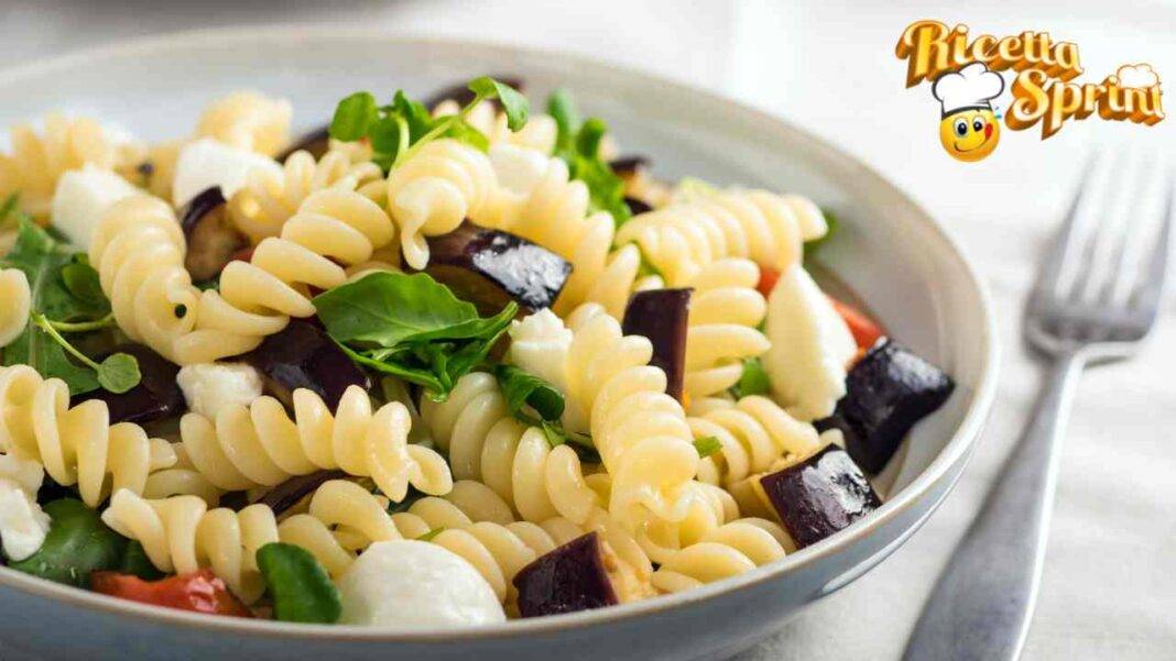 Fusilli alla caprese con melanzane: piatto fresco e veloce, perfetto ...