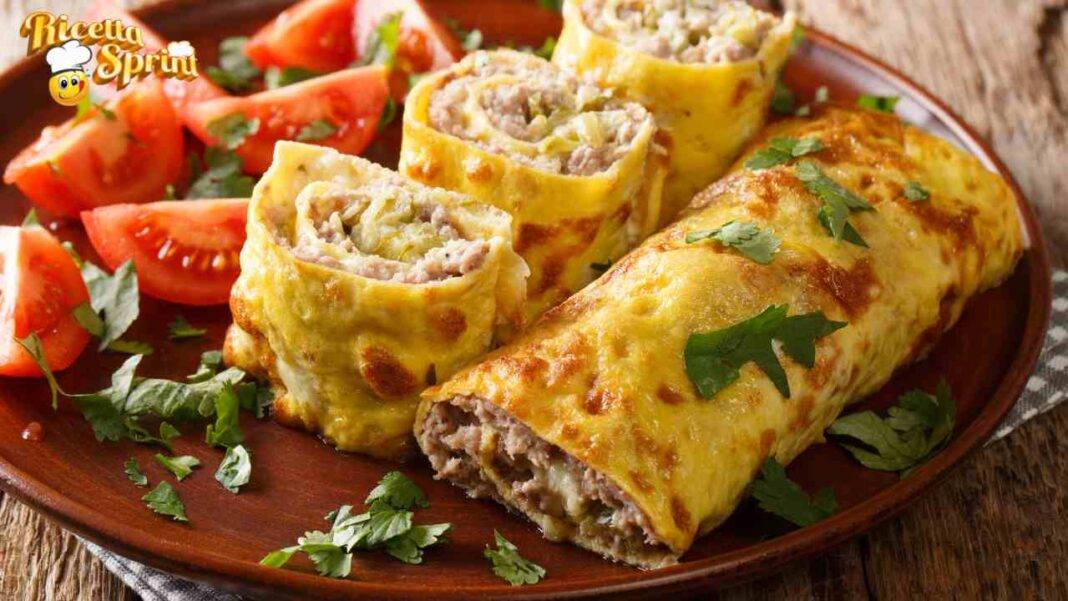 Piadina di frittata ripiena: servila a fette e l'antipasto avrà tutt ...