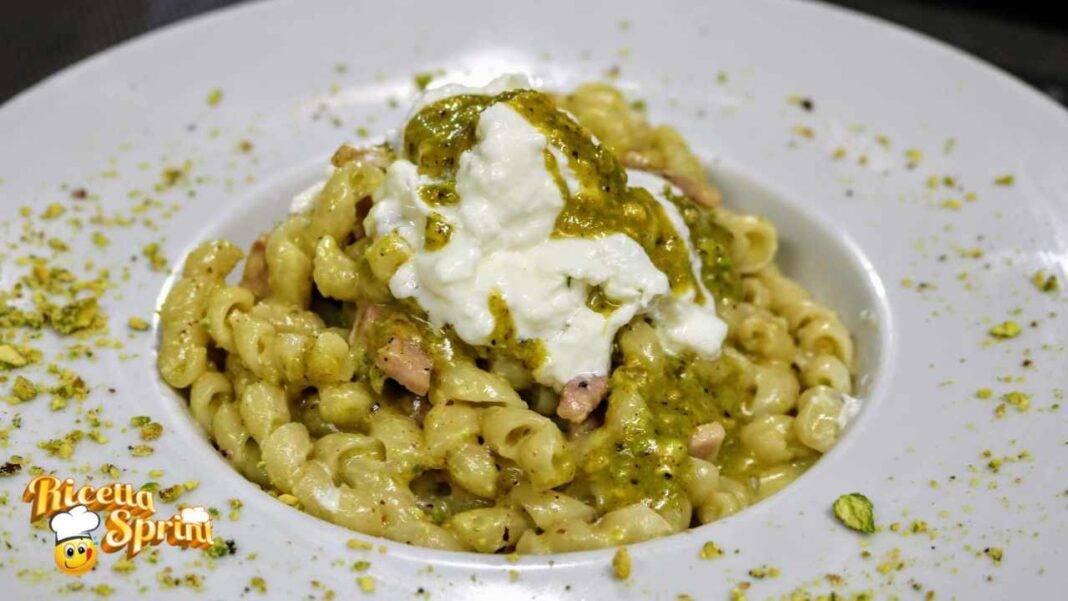 Fusilli al pistacchio e burrata: cremosi e dal gusto avvolgente per un ...