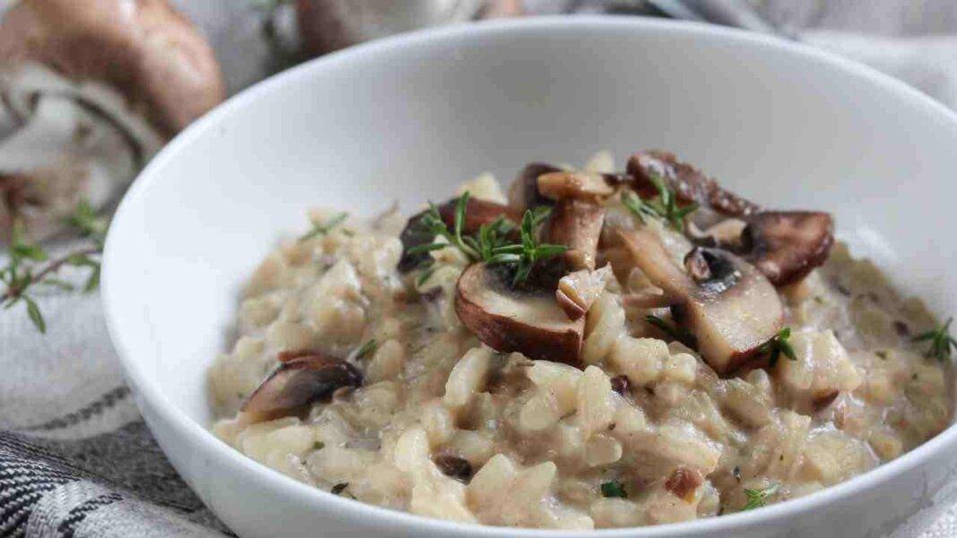 Risotto ai funghi: portiamo l'autunno in tavola con tutti i suoi ...