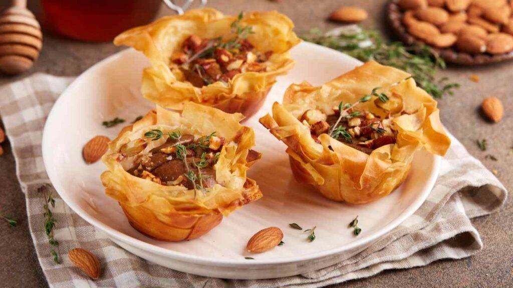 Cestini di pasta fillo alle pere: questo è quello che ci vuole dopo ...