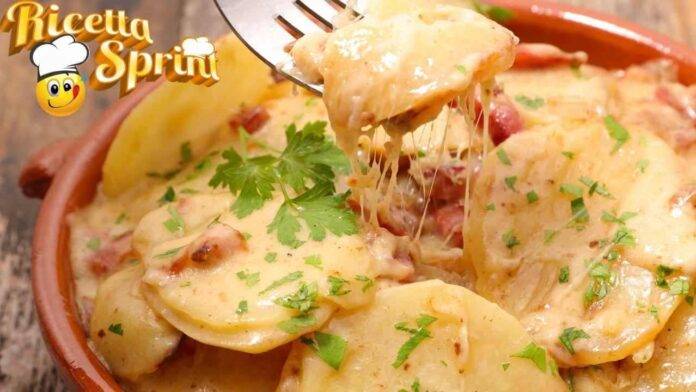 Fonduta di formaggio con patate e pancetta, è irresistibile dovresti ...