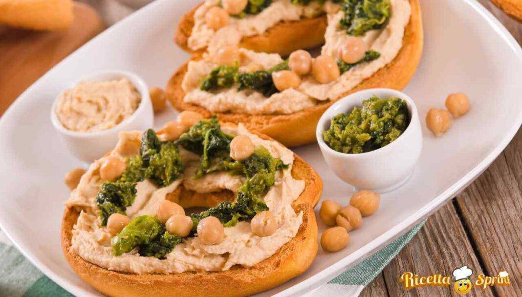 Friselle alle cime di rapa e ceci: e come si fa a resistere a tanta ...