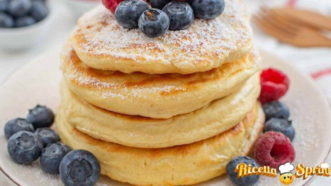 Pancake soffici in 5 minuti senza uova, più leggeri per la colazione di ...