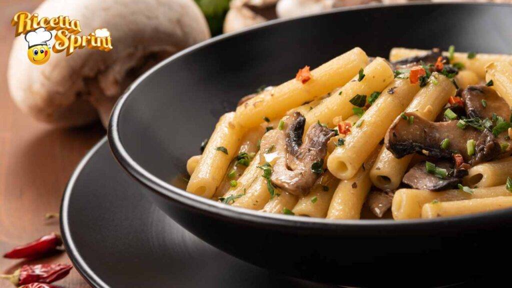 Pasta ai funghi piccante: a dir poco invitante, per un pranzo veloce ...