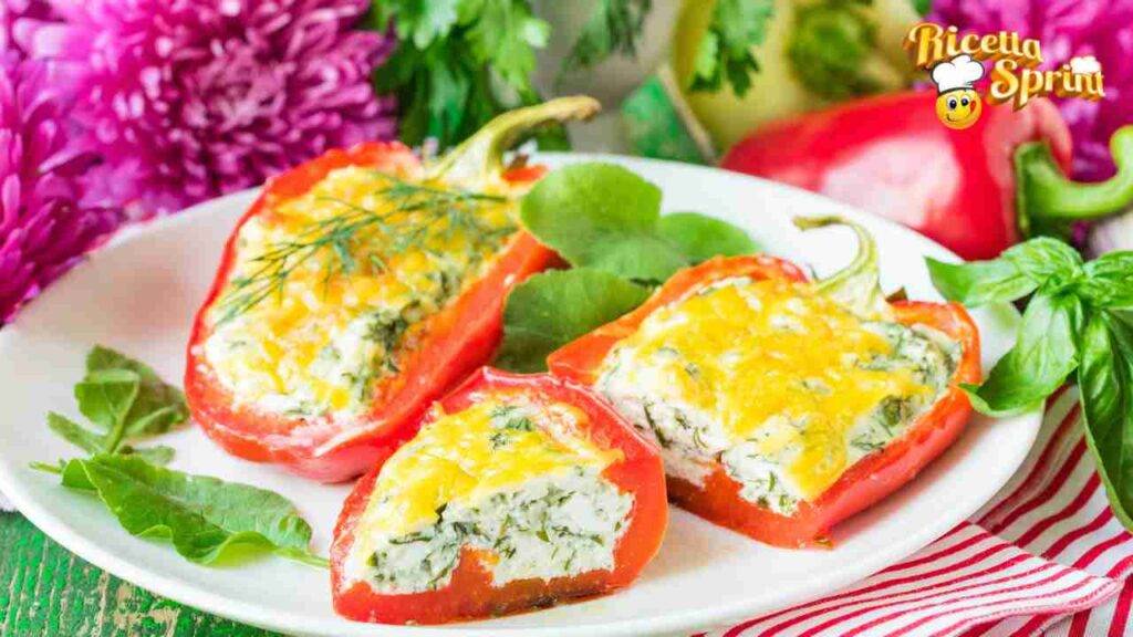 Peperoni ripieni con feta: gusto e leggerezza in una sola portata ...