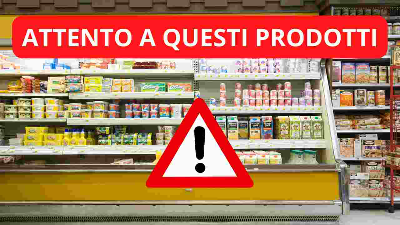 Richiamo alimentare per corpi estranei in questo prodotto, fai attenzione