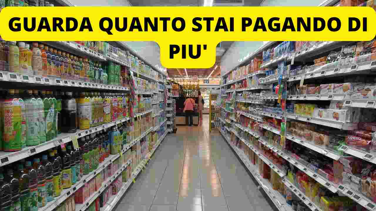 Spesa al supermercato, quanti aumenti dei quali non ti sei accorto