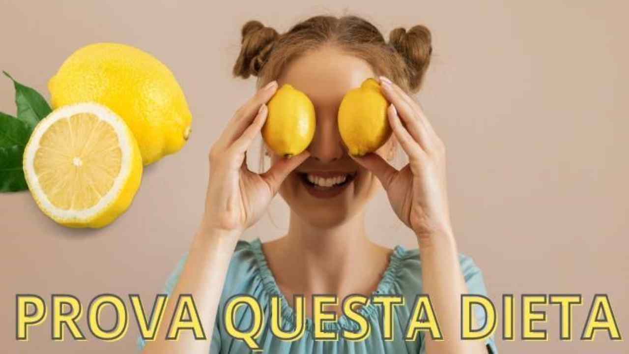 Dieta del Limone, il menu settimanale: segui questo schema