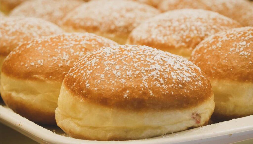 Bomboloni al forno che si sciolgono in bocca: non sono poi cosi grassi ...