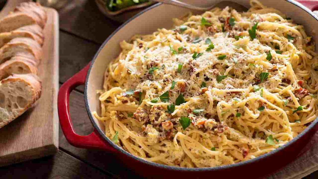 Spaghetti ai pomodori secchi: per un pranzo sciuè sciuè, ma senza ...