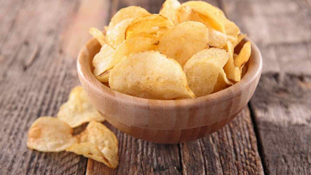 Chips leggerissime con farina di riso, altro che patatine in busta ...
