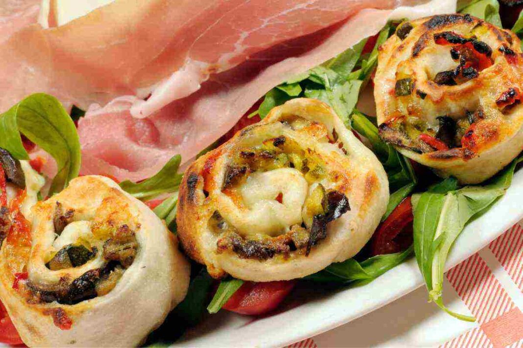 Girelle salate all'ortolana, un piatto veloce e facile con tante ...