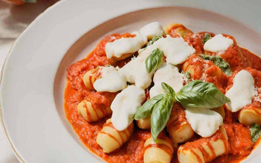 Gnocchi alla sorrentina: ci aggiungiamo ricotta e mozzarella, ti ...