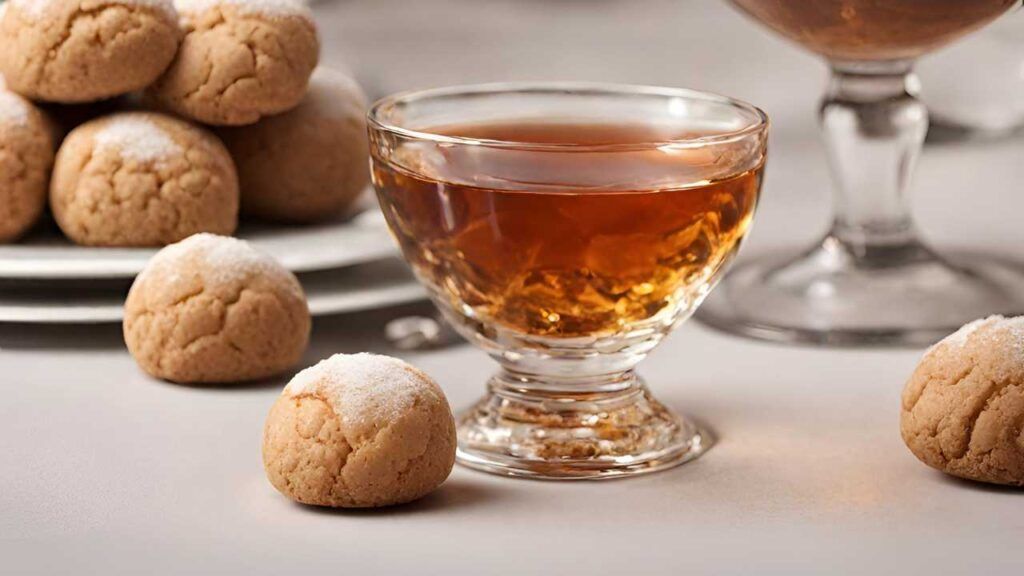 Questi biscottini li intingi nel liquore, li prepari in casa e li servi ...