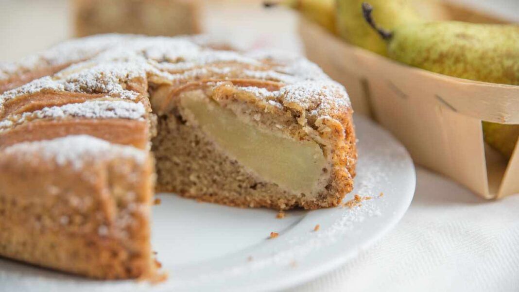 Torta ricotta e pere talmente soffice che si scioglie in bocca, il ...
