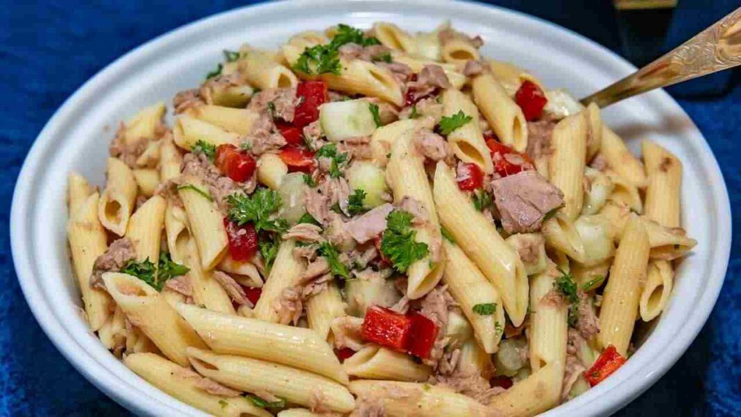 Ogni giorno pranzo in ufficio con la pasta, non devo riscaldare nulla ...