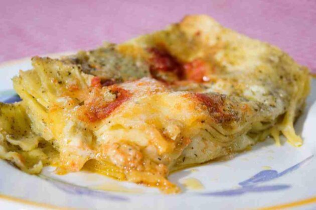 La lasagna al pesto non la batte nessuno, in estate é ideale: fresca e ...