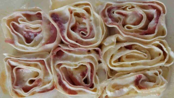 Faccio una teglia di rose di pasta ripiene ma non basta mai, ne devo ...