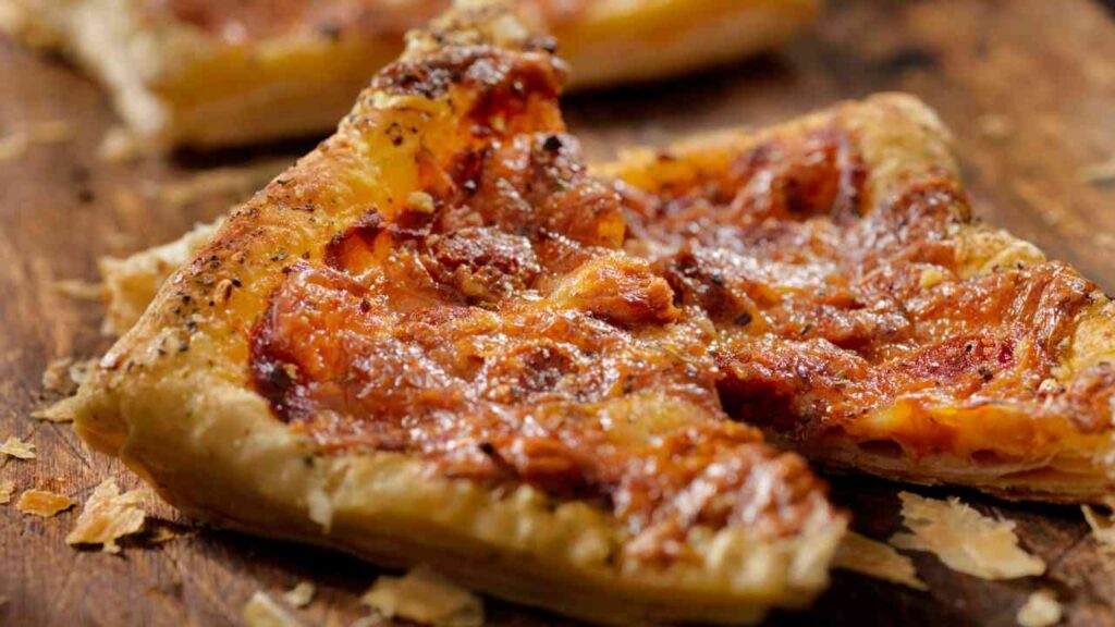 La pizza l'ho fatta così, senza impasto, ma era buona come quella del ...