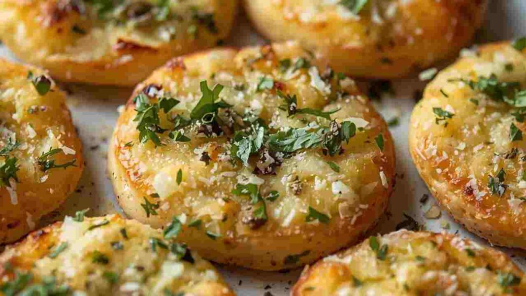 Uno snack speciale tutto per me, le focaccina alle erbe e parmigiano ...