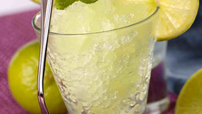 Granita al limone con il Bimby, la ricetta freschissima che si prepara ...