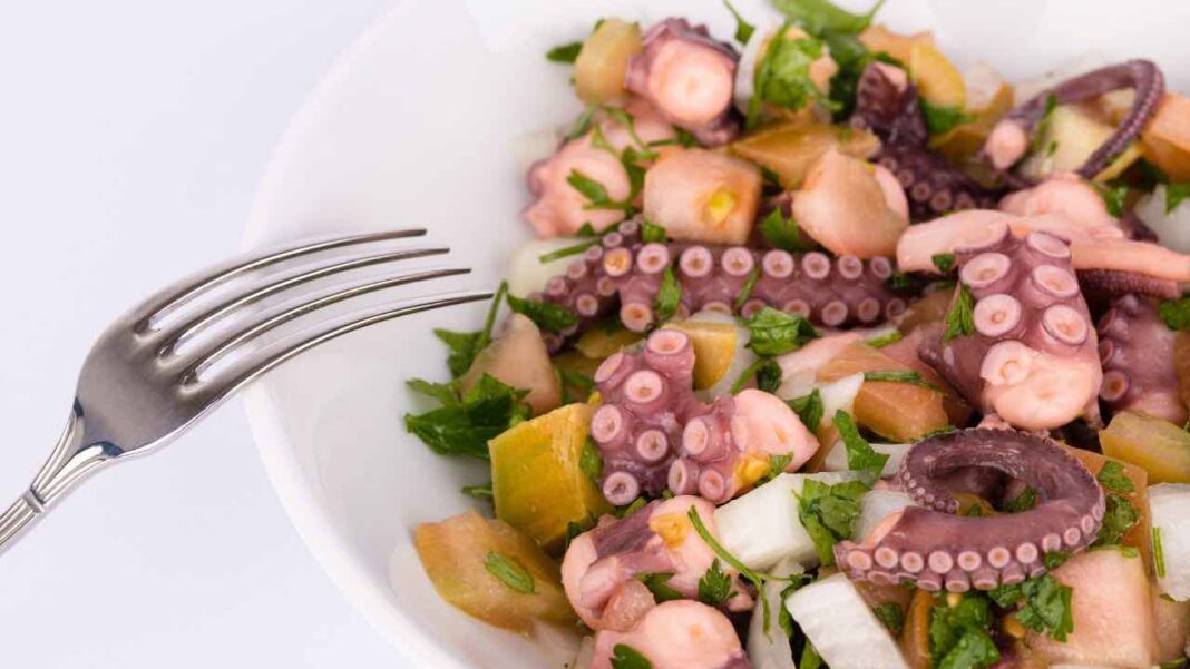 Fresca e leggera stasera insalata la faccio di polpo super buona, ci ...